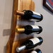 Live Edge Wine Rack, Floor Standing, Butternut, - Etsy