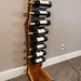 Live Edge Wine Rack, Floor Standing, Butternut, - Etsy