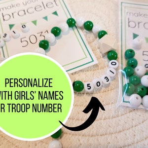 Girl Scout Friendship Bracelet Making Craft Kit, Girls Scouts Activity ...