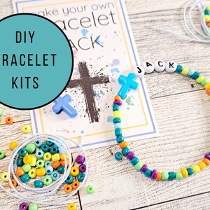Christian Friendship Bracelet Making Kit, Personalized Vacation Bible ...