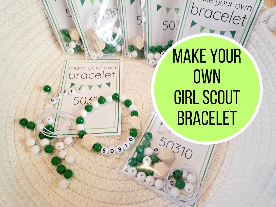 Girl Scout Friendship Bracelet Making Craft Kit, Girls Scouts Activity ...