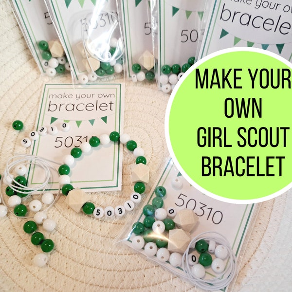 Girl Scout Bead Craft - Etsy