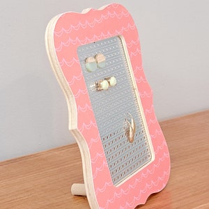 Kids Earring Holder for Girls, Mermaid Stud Earring Organizer for ...