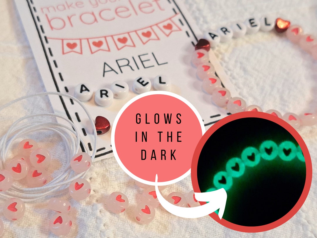 Classroom Valentines Day Crafts, Personalized DIY Bracelet Making Kit ...