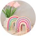 Rainbow Necklace Holder, Kids Jewelry Holder, Rainbow Necklace Hanger ...