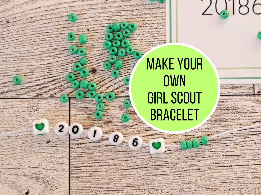 Girl Scout Bracelet Making Kit, DIY Troop Craft Activity for Girls ...