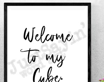 Welcome to my cube | Etsy