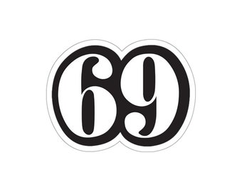 69 Decal | Etsy