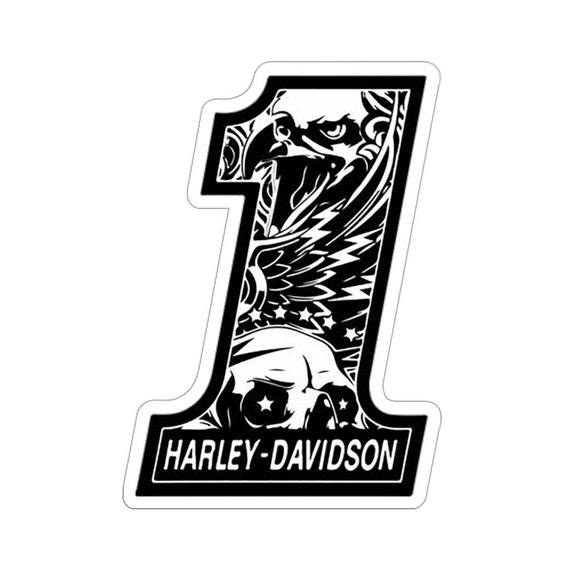 Harley Davidson Die-cut Sticker Sticker Decal Vinyl - Etsy