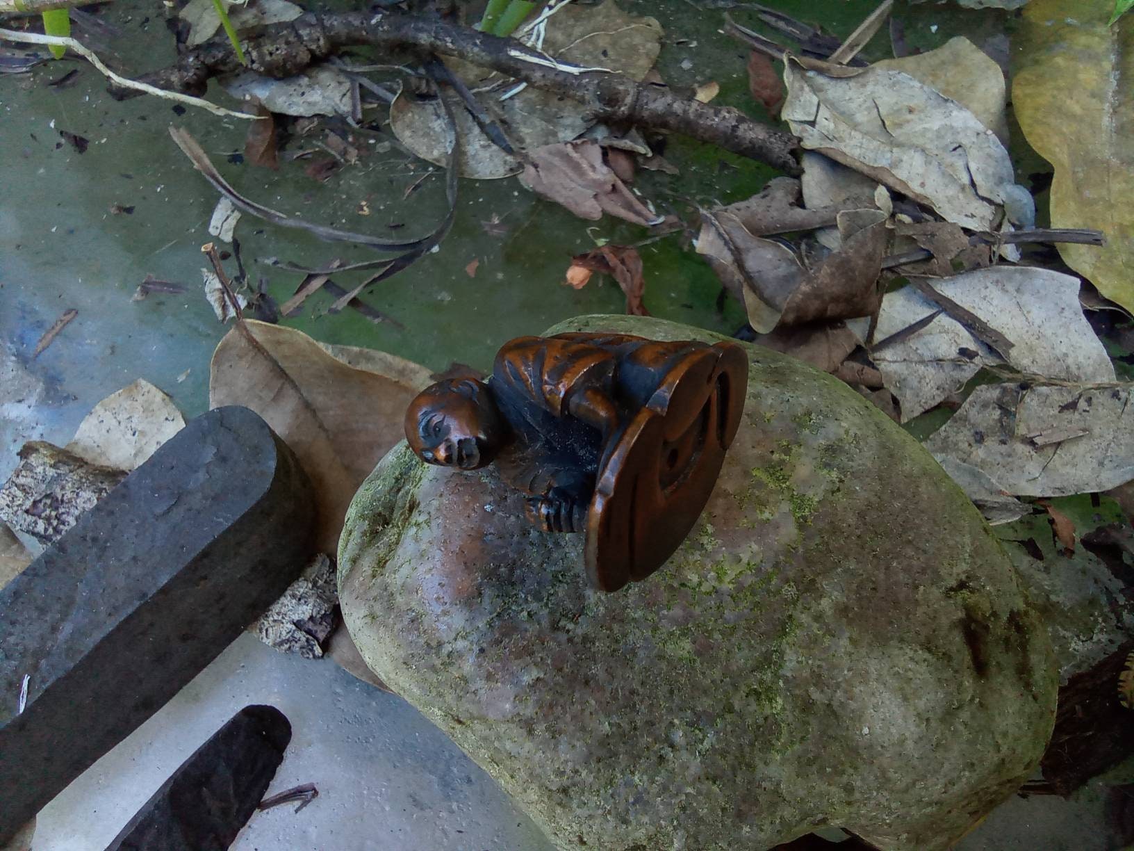 18th Century Katabori Netsuke Fine Quality Japanese Tsuge Netsuke ...