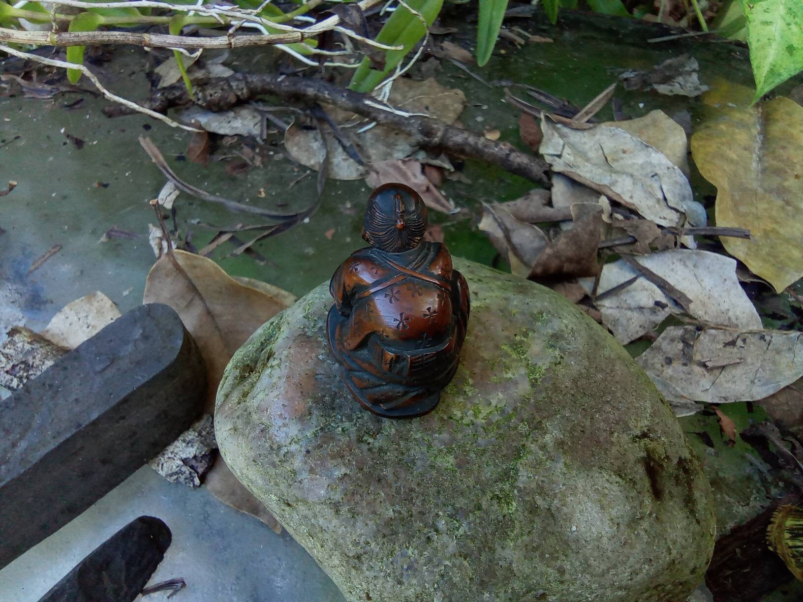 18th Century Katabori Netsuke Fine Quality Japanese Tsuge Netsuke ...