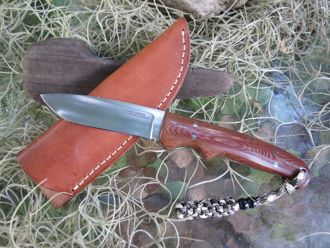Gordon Romeis Custom Drop Point Skinner Fantastic Fixed Blade Skinning ...