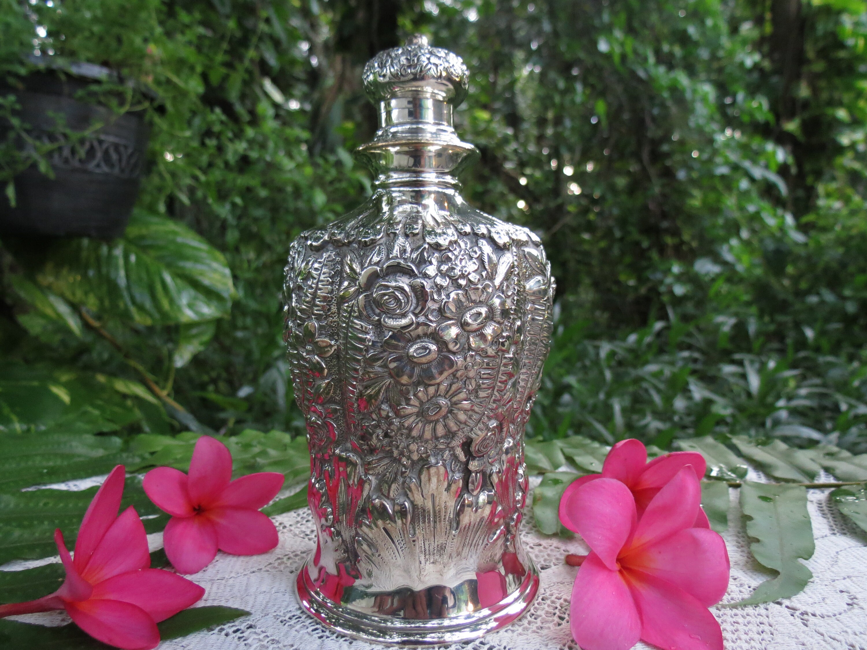 Tiffany & Co. Aesthetic Period Sterling Flask Victorian - Etsy