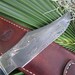 Stag Handled Damascus Knife Gordon Romeis Custom Knife - Etsy