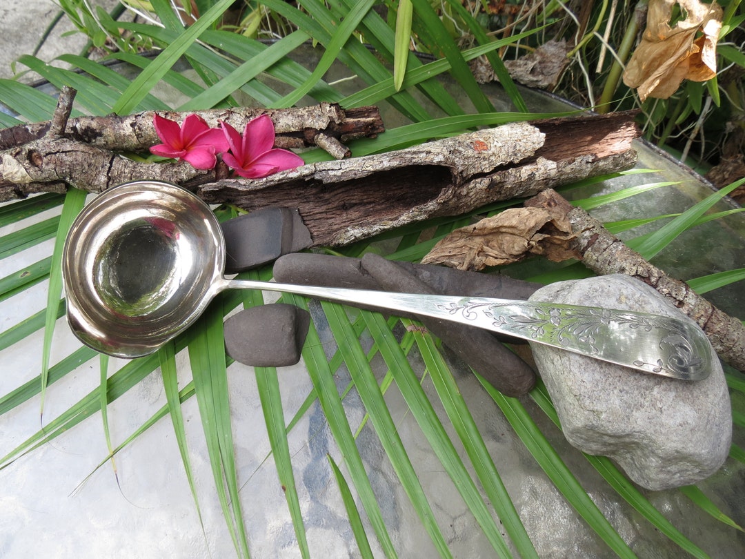 Continental 800 Silver Ladle - European Silver - Moon & Crown Hallmarks ...