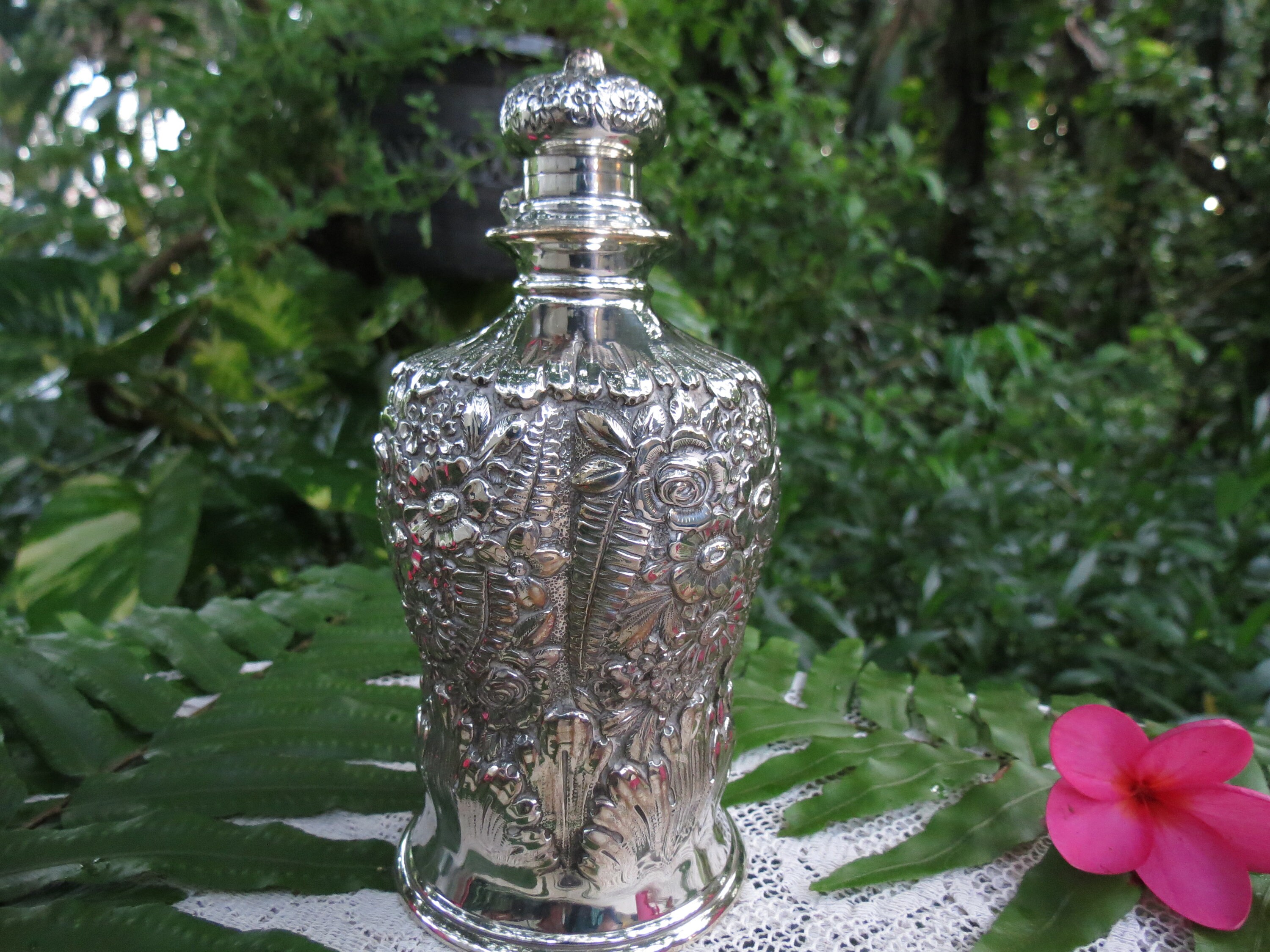 Tiffany & Co. Aesthetic Period Sterling Flask Victorian - Etsy