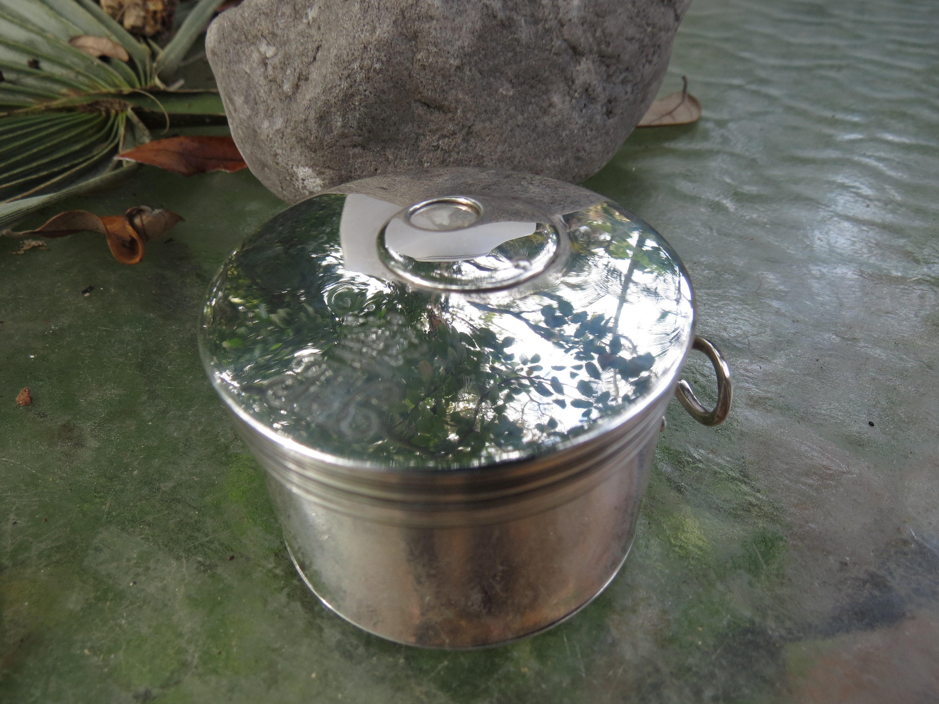 Georgian Sterling Silver Bougie Box London 1798 Sterling - Etsy