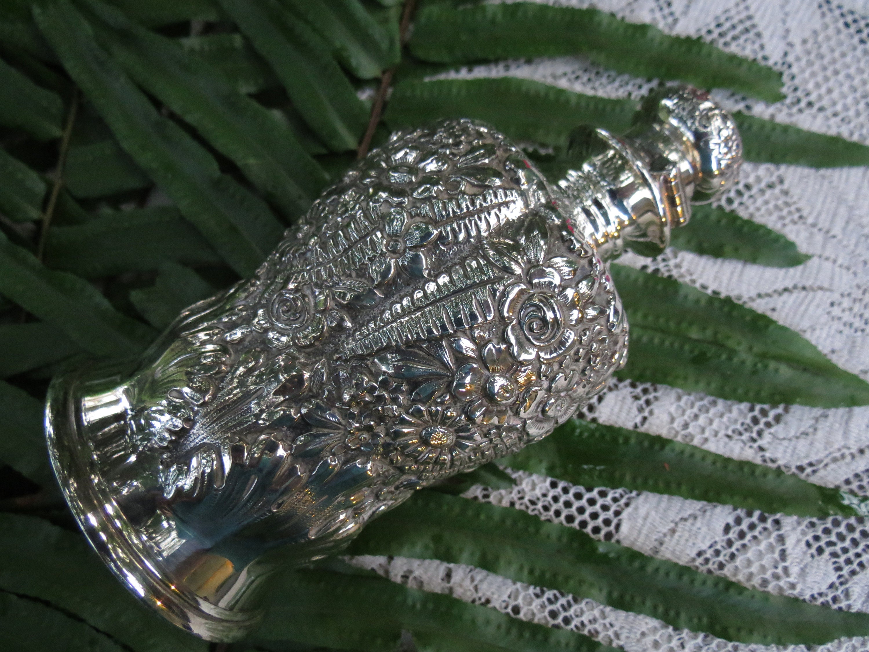 Tiffany & Co. Aesthetic Period Sterling Flask Victorian - Etsy