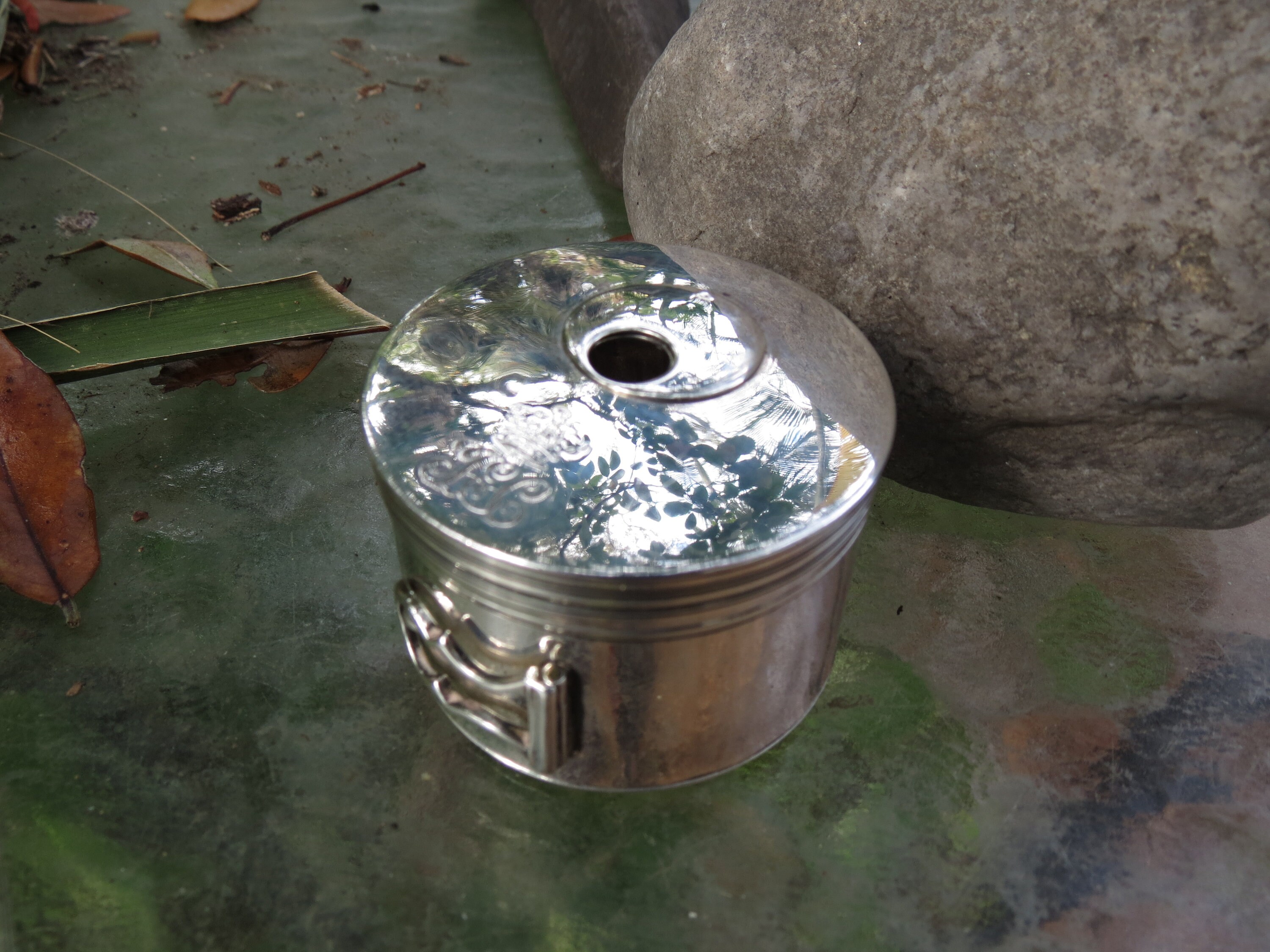 Georgian Sterling Silver Bougie Box London 1798 Sterling - Etsy