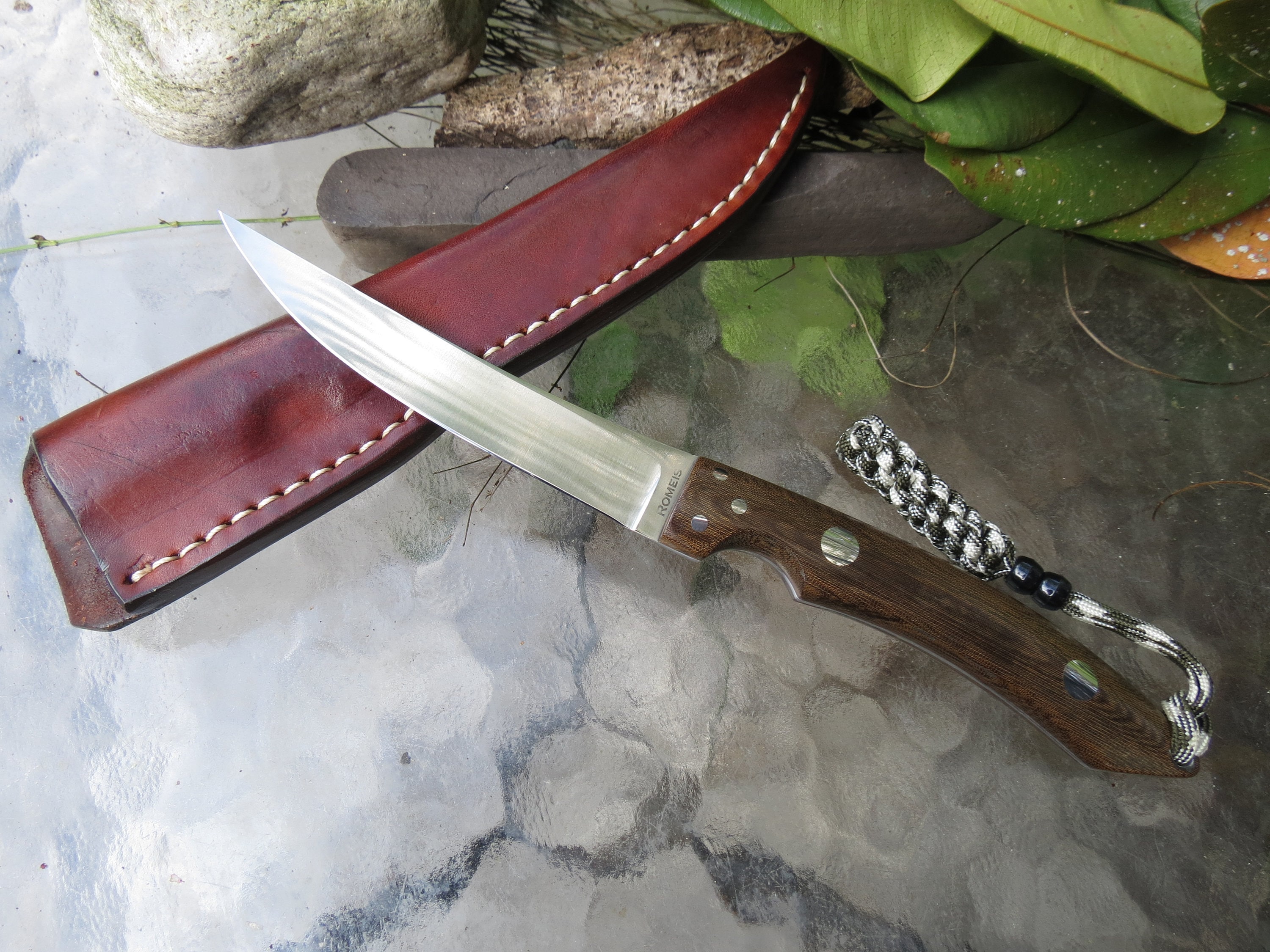 Gordon Romeis Custom Made Fillet Knife Fantastic Fixed Blade Knife ...