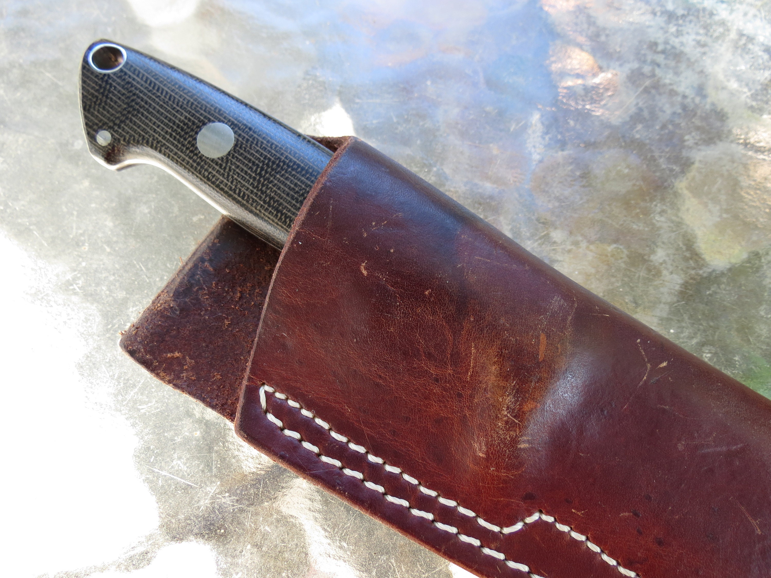 Custom Made Hunting Knife Gordon Romeis Knife Maker's Guild Member ...