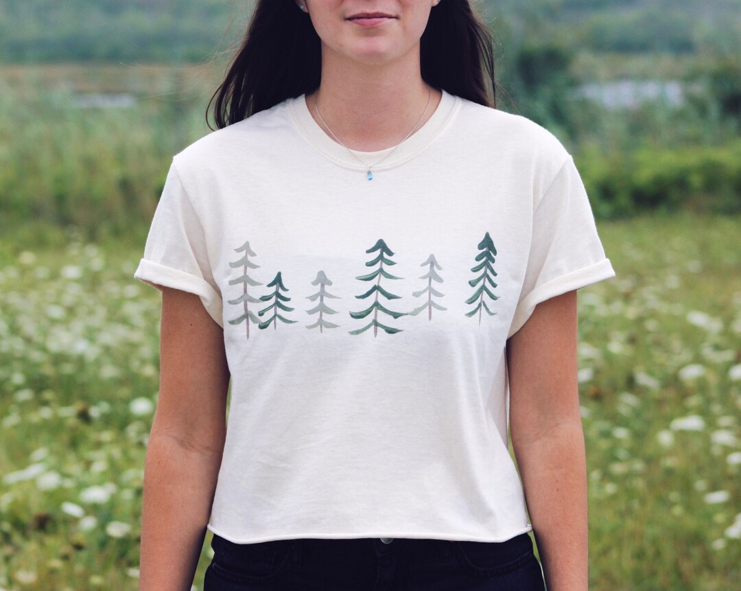 SOLD OUT Pine Tree Tee - Etsy