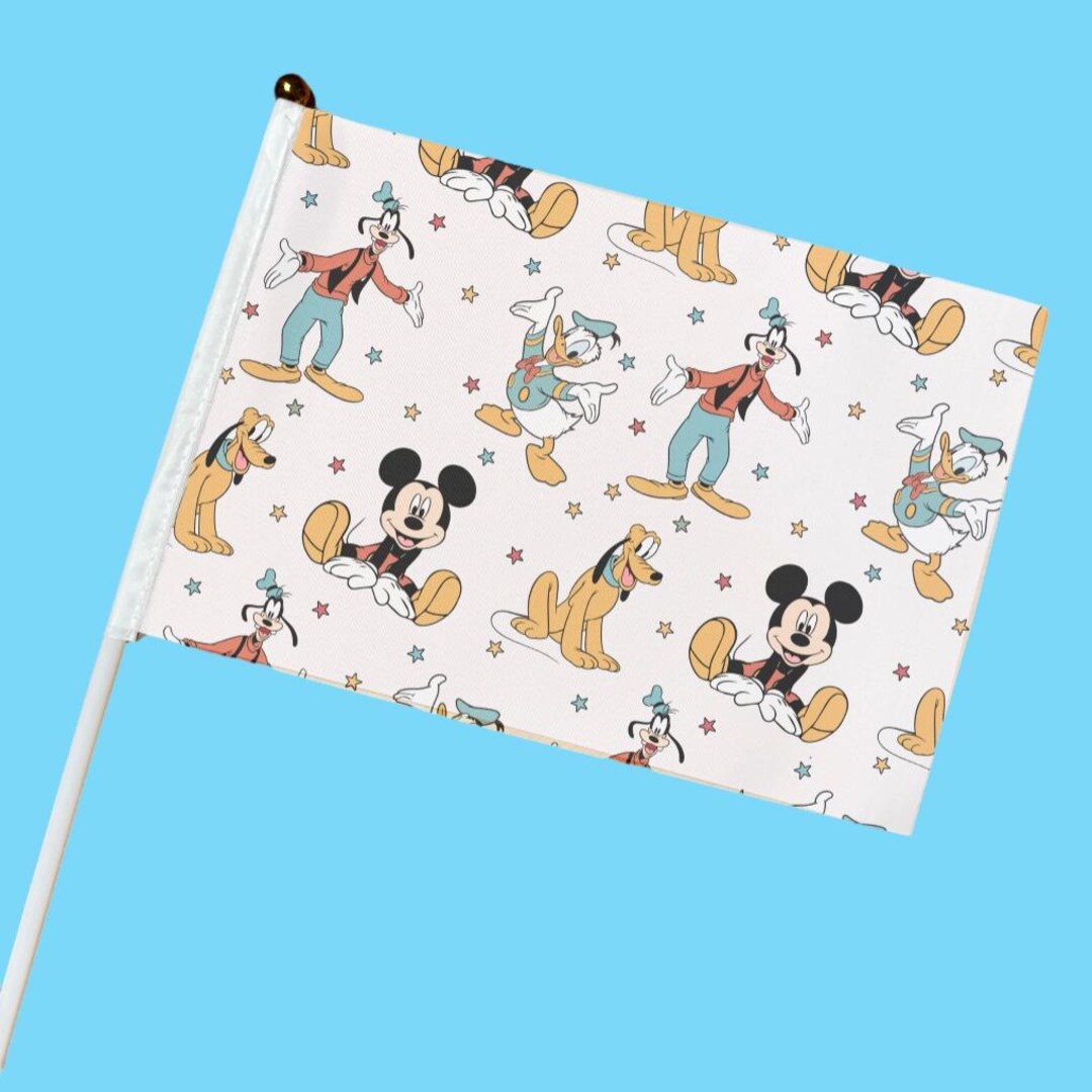 Mini Stroller Flag With Clip | Mouse Pals | Theme Park Stroller SINGLE ...