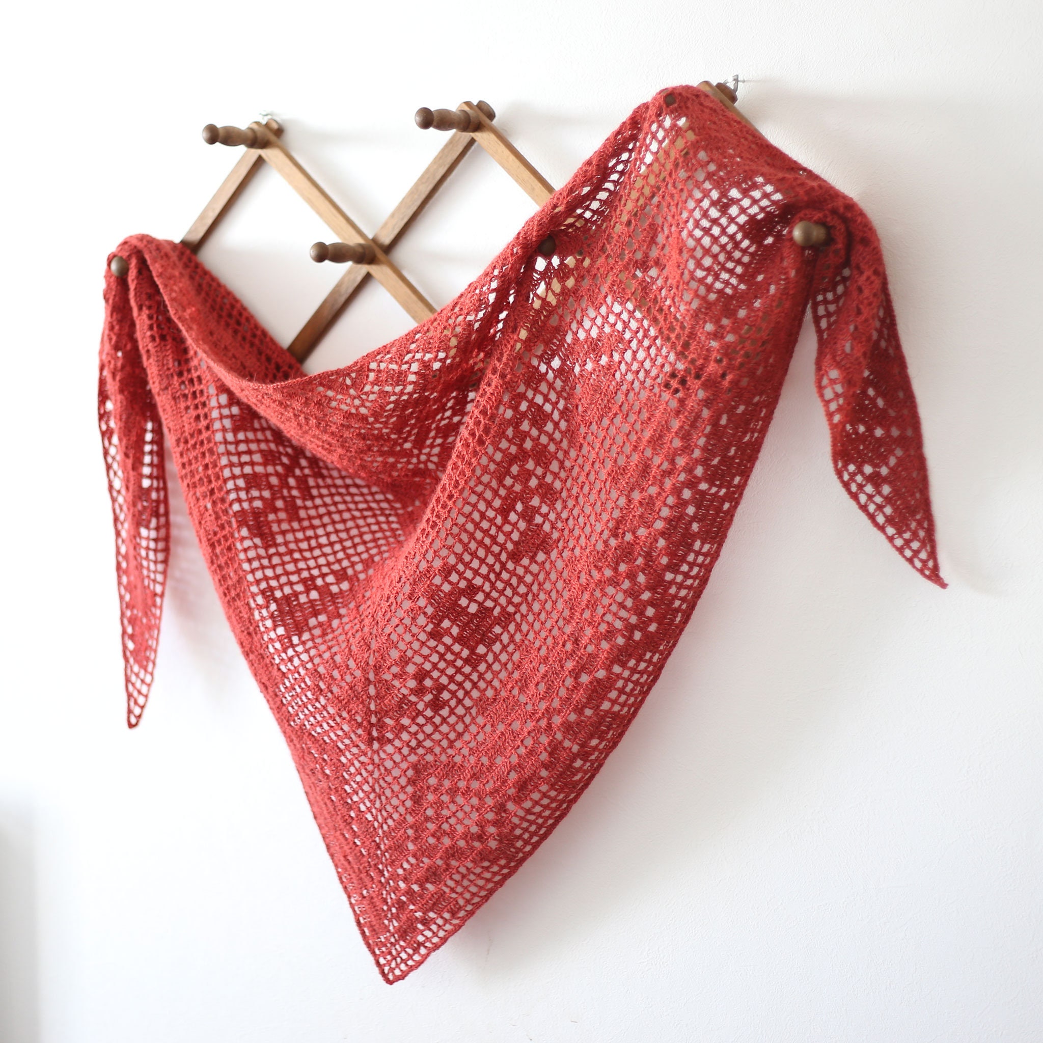 Two Variations of Filet Crochet Shawls Crochet Pattern - Etsy