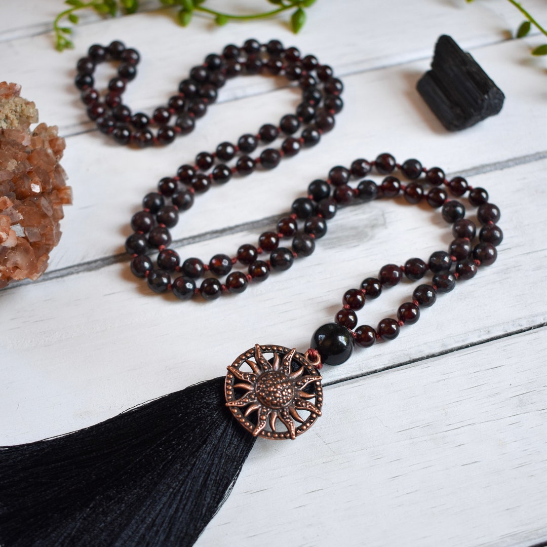 Black Hole Sun Mala - Etsy