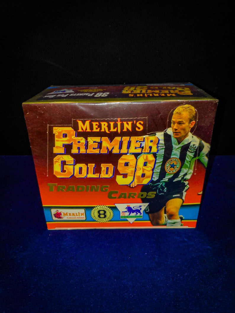 Merlin Premier Gold 1998 Trading Cards Box (36 Pack) - Etsy