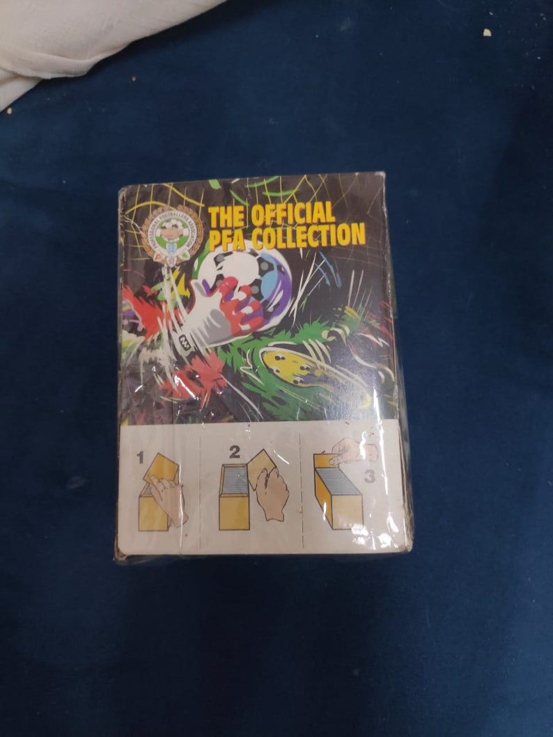 Panini 1997 the Official PFA Collection Box Sticker (80 Packs/box) - Etsy