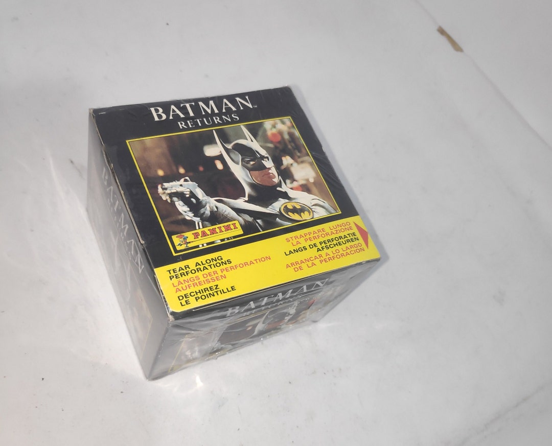 Batman Returns Panini Sticker Box 50 Packs Factory Sealed - Etsy