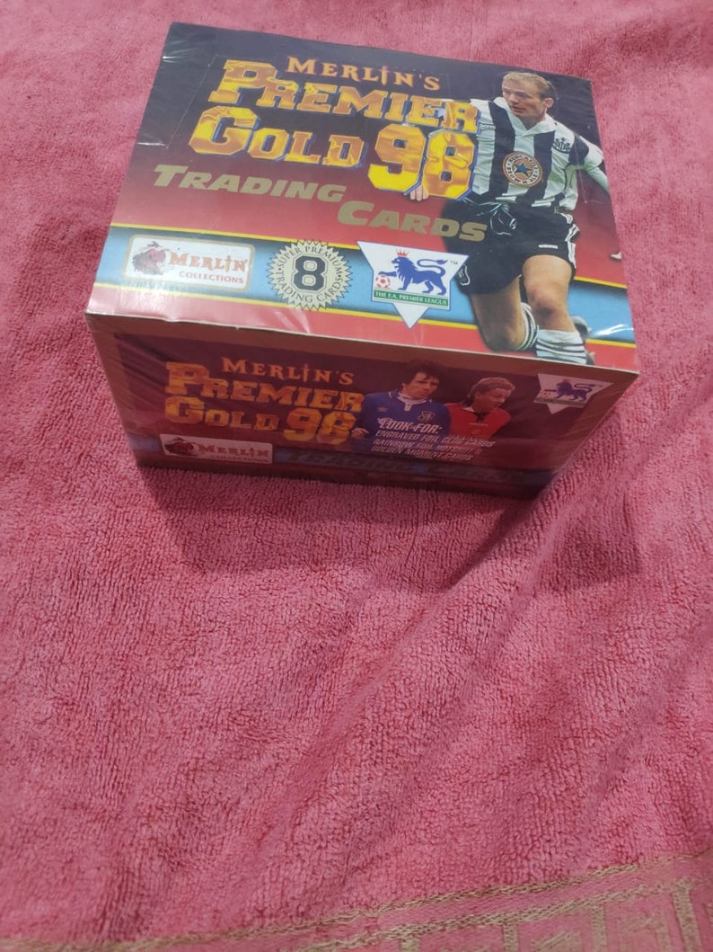 Merlin Premier Gold 1998 Trading Cards Box (36 Pack) - Etsy