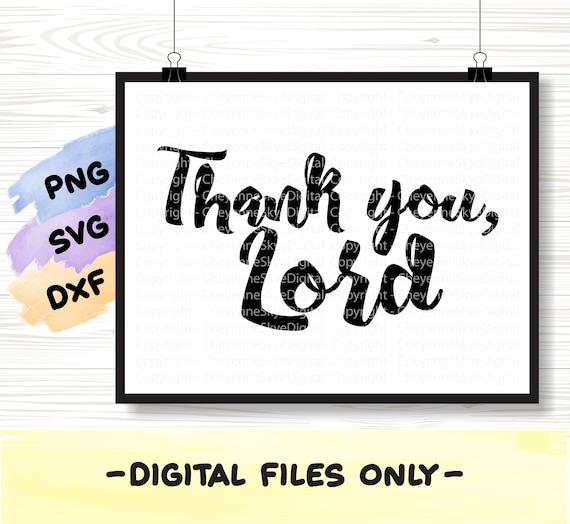 Merci Seigneur . SVG PNG et DXF clipart stratifié fichier - Etsy France
