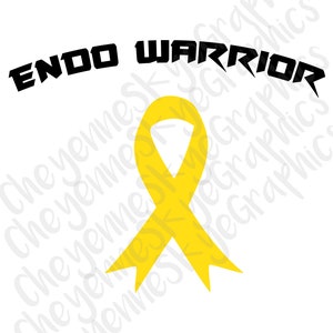Endometriosis Endo Awareness Warrior Svg Png and Dxf - Etsy