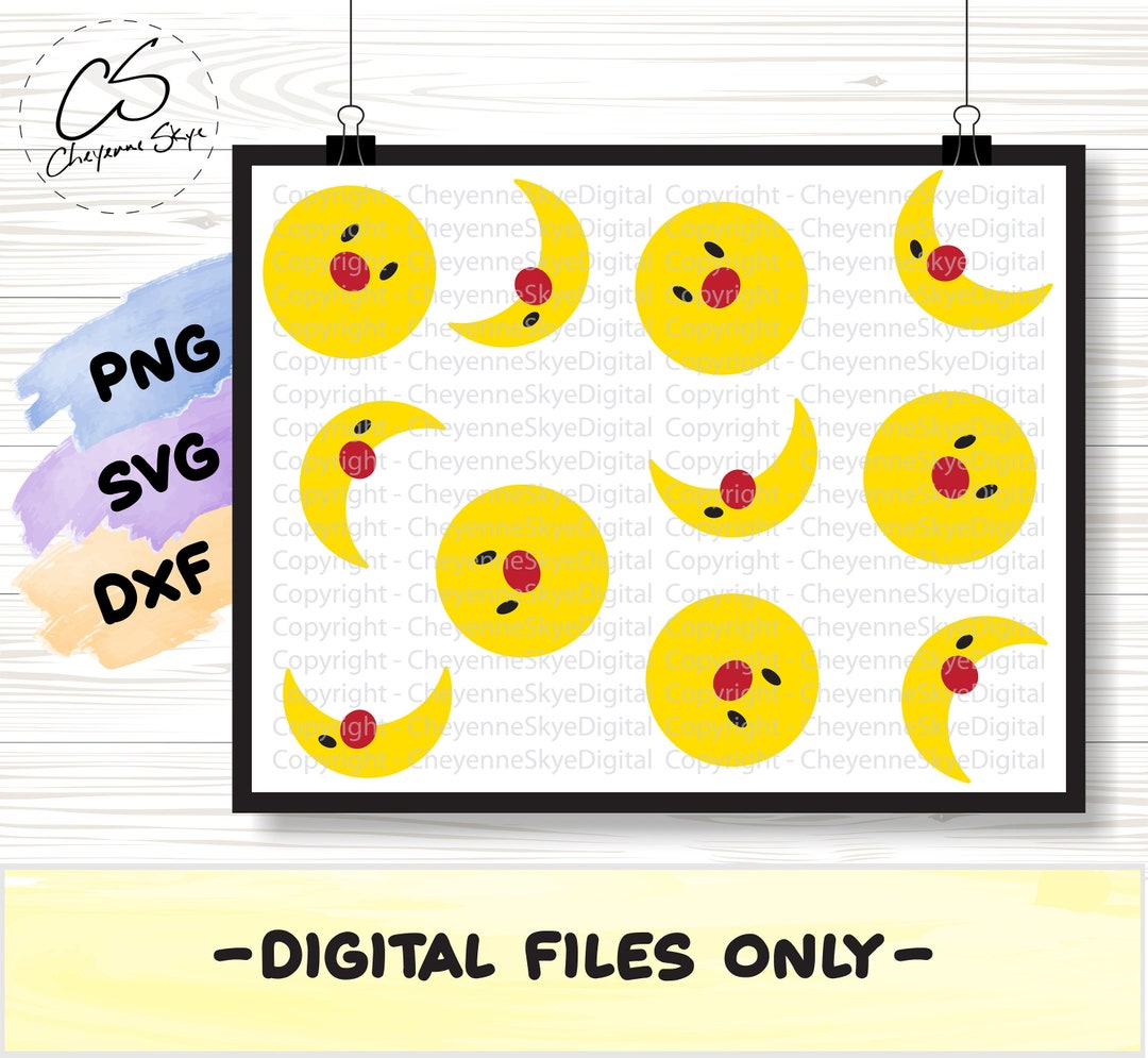 DIY Clown Inspired Cosplay Shirt Moon and Moon Couch .svg, .png, and ...