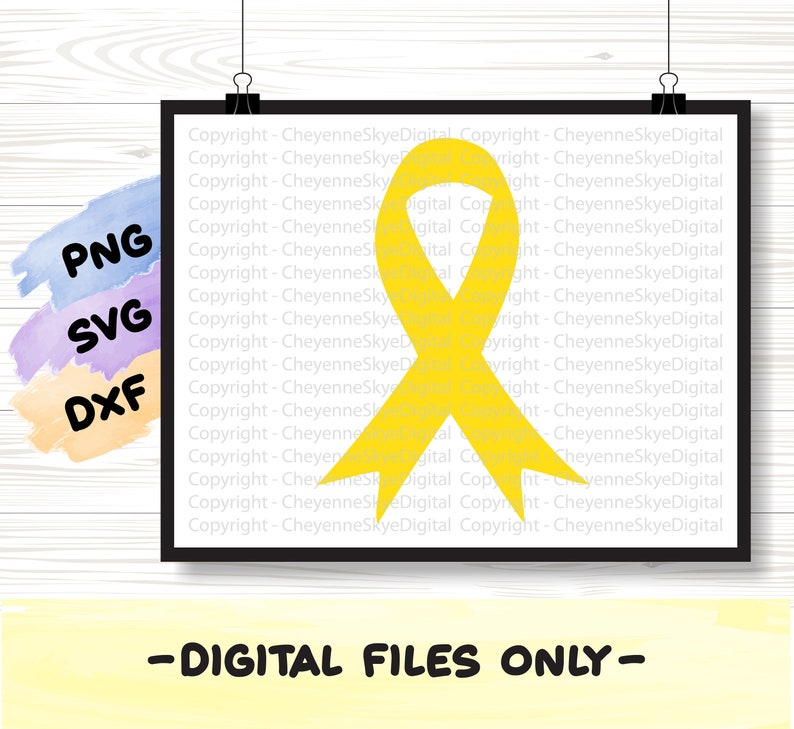 Awareness Ribbon SVG PNG and DXF Cut/clipart Files Sublimation - Etsy