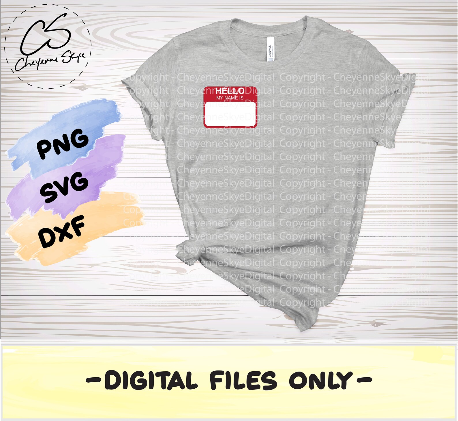 DIY Name Tag for Cosplay Costume Shirt .svg .png and .dxf - Etsy
