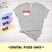 DIY Name Tag for Cosplay Costume Shirt .svg .png and .dxf - Etsy
