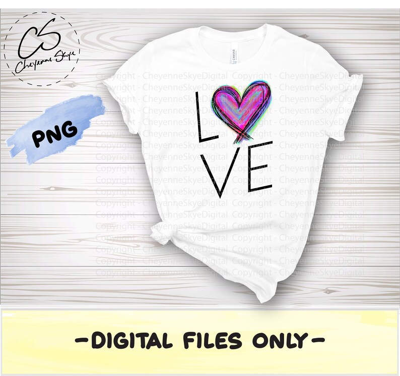 Valentines Day Heart Love .png Sublimation Dtf Transfer - Etsy