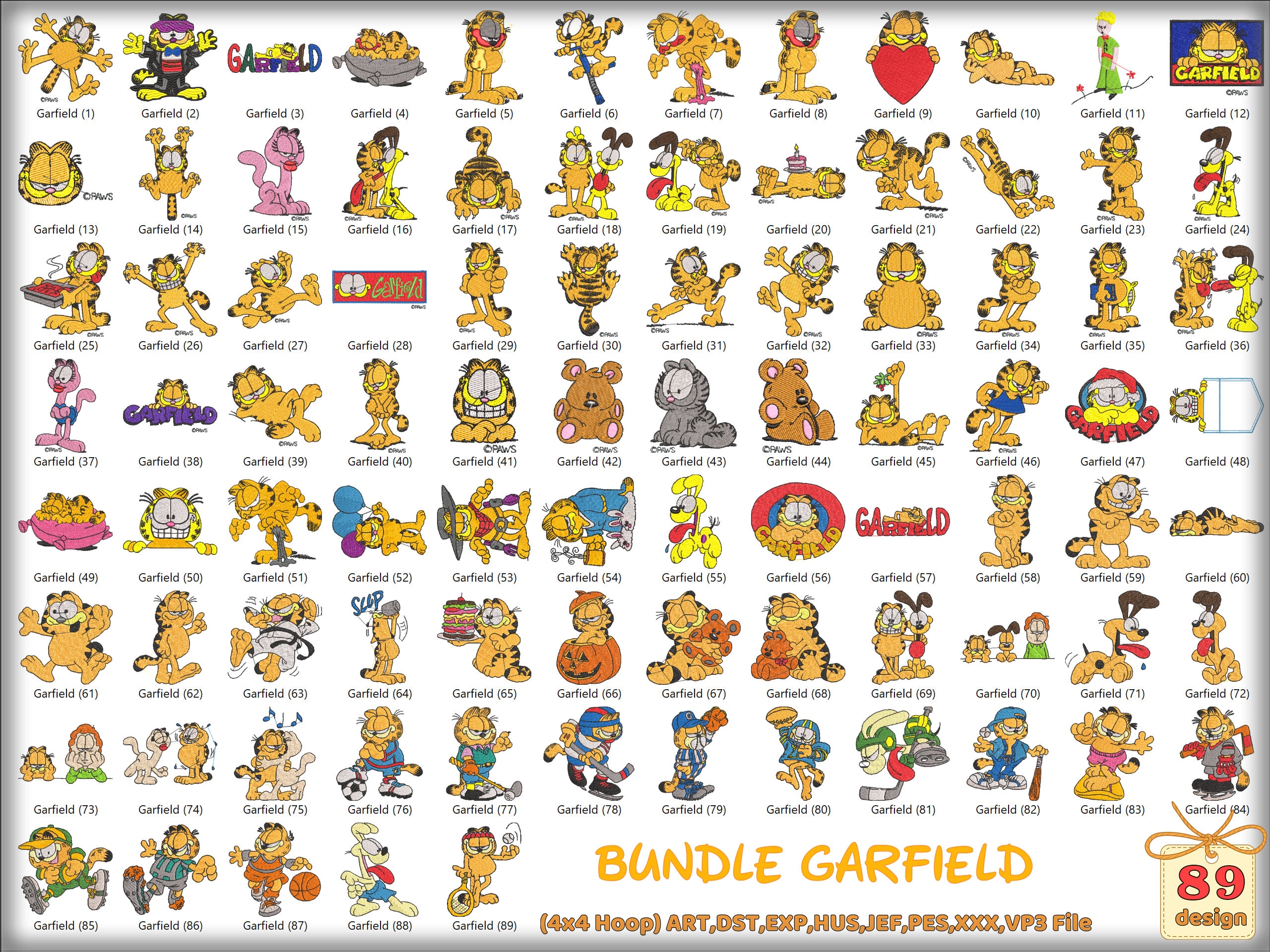 Garfield Characters Names