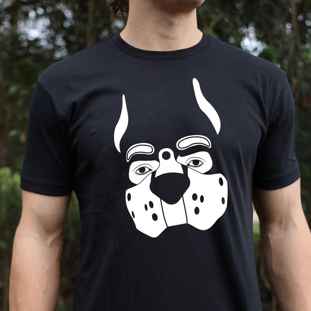 Puppy Play Hood Tshirt Pup Hood T Shirt Gay Pup Play Mask Shirt Puppy ...