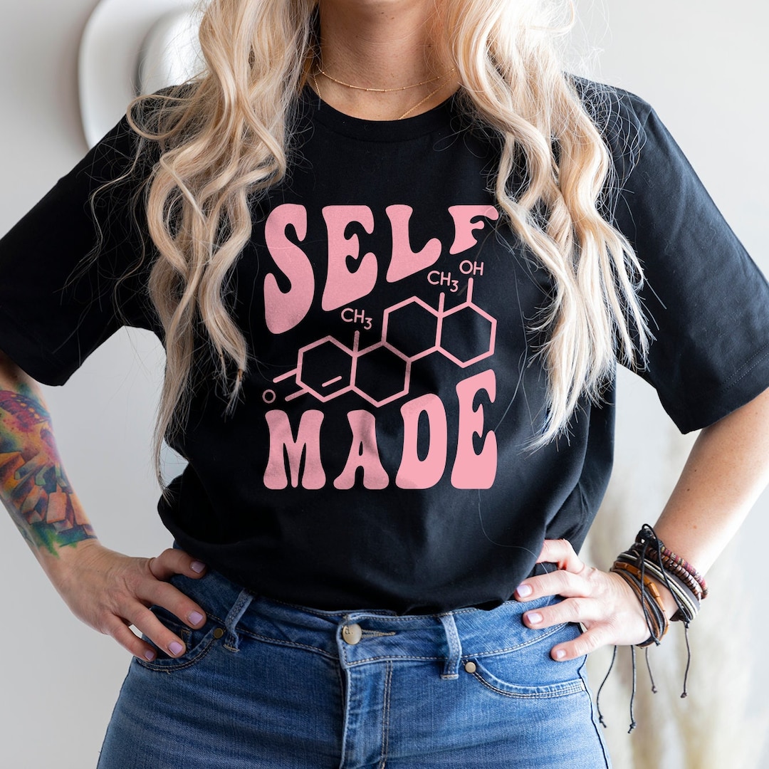 Self Made Trans Girl T Shirt Transgender Woman Shirt Male to Female ...