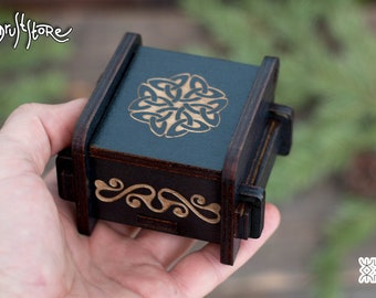 Home & Living Storage & Organization Boxes & Bins 25 rune set in box ...