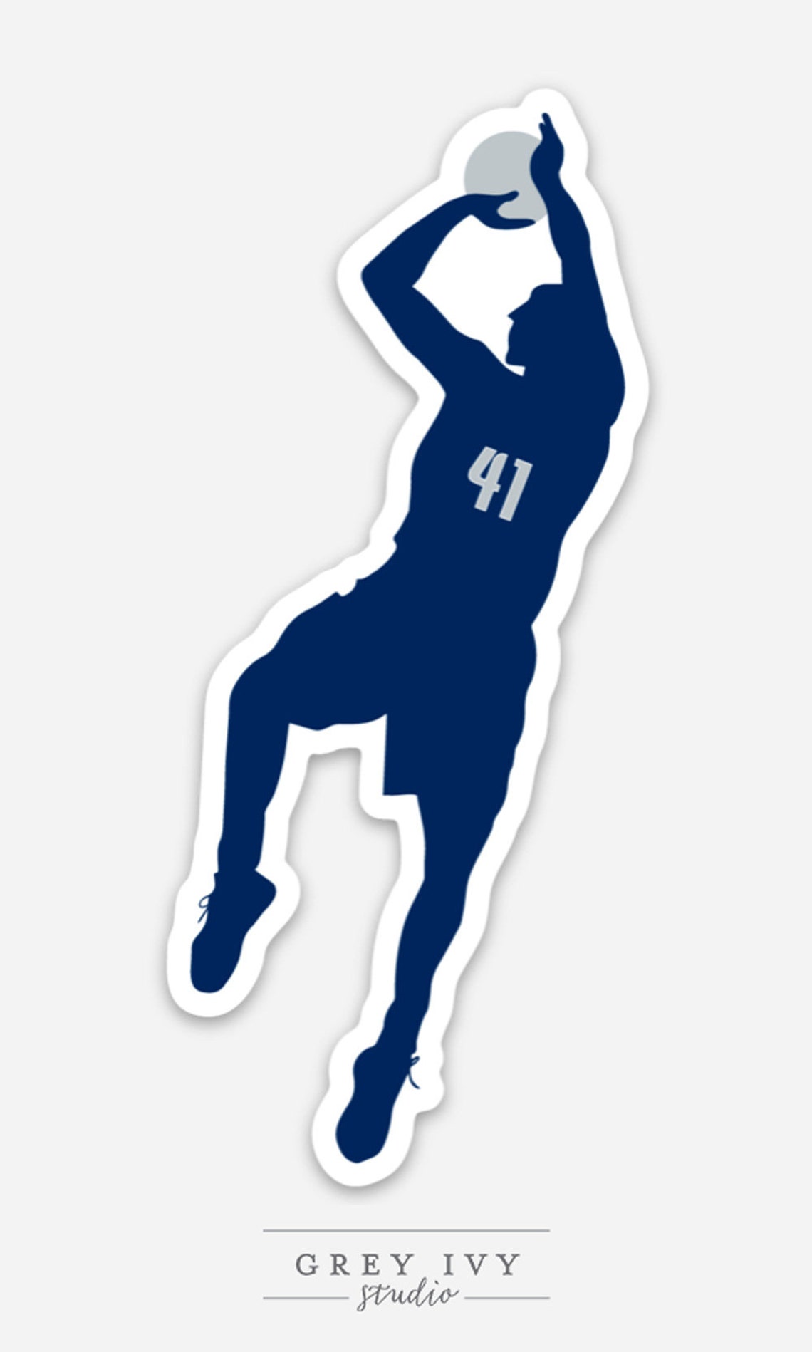 Dirk Nowitzki Vinyl Sticker - Etsy