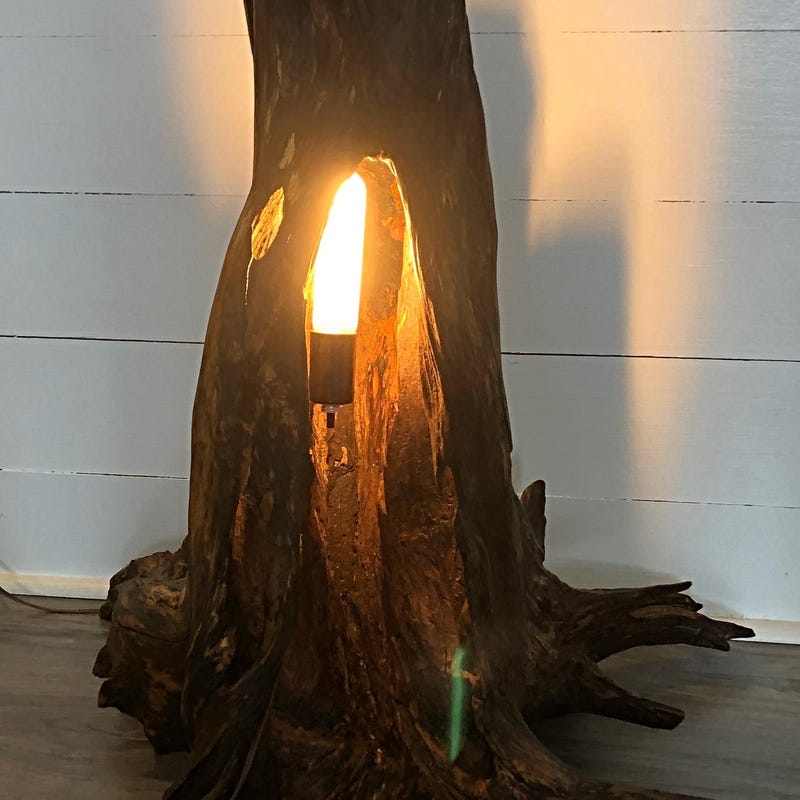 Tree Lamp - Etsy
