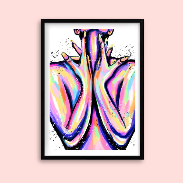 Female Body Painting - Etsy