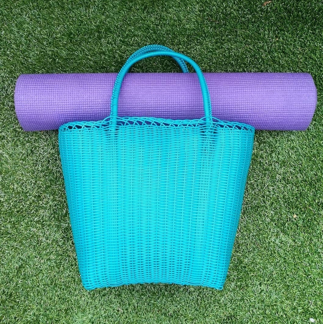 Recycled Plastic Large Bag, Handmade Bag, Tote Bag, Shopper Bag ...
