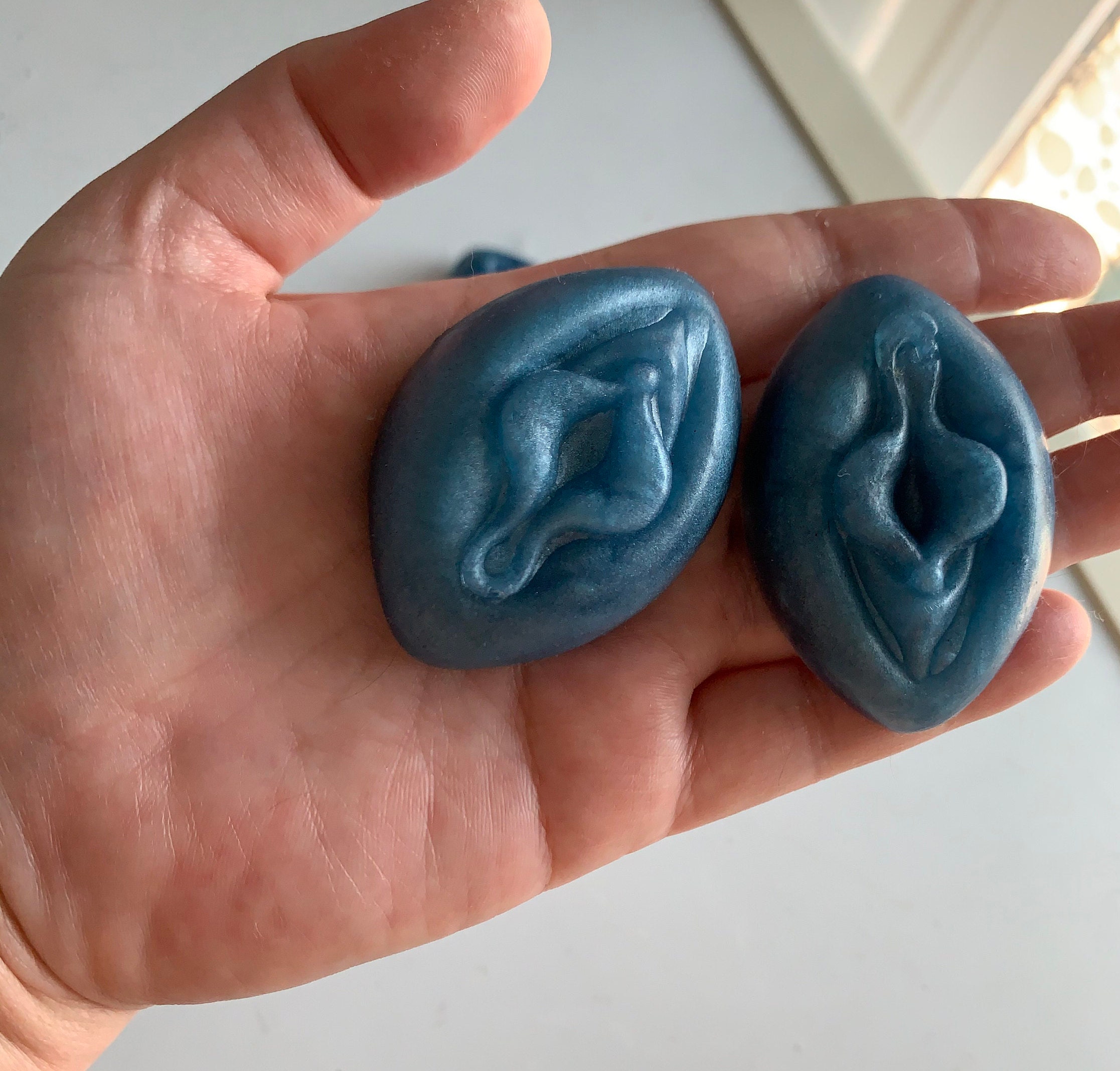 The Vagina Soap in Preppy Blue Hand Soap 4pk - Etsy