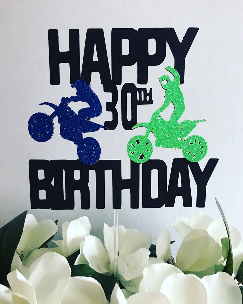 Boy Girl Guy Motorbike Motocross Dirt Bike Motorcycle Cake - Etsy